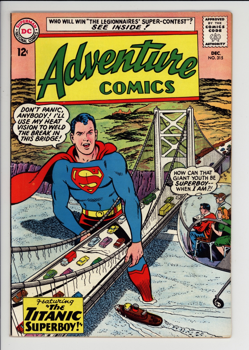 Adventure Comics #315 VF- (7.5) | DaleRobertsComics.com