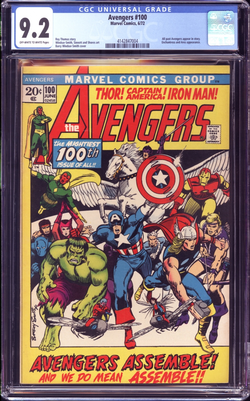 Avengers #100 CGC 9.2 | DaleRobertsComics.com
