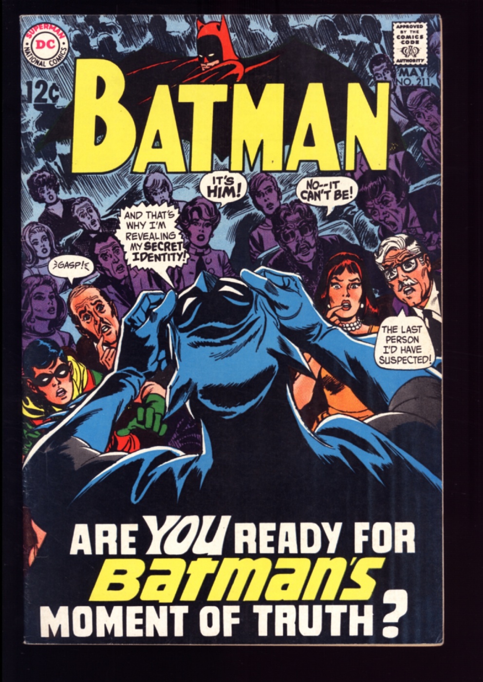 Batman #211 VF (8.0) | DaleRobertsComics.com