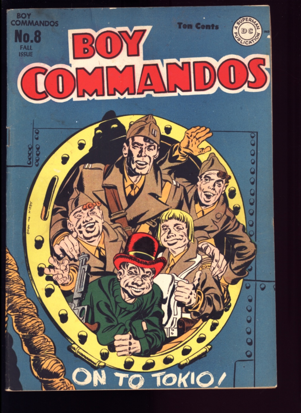 Boy Commandos #8 F- (5.5) | DaleRobertsComics.com
