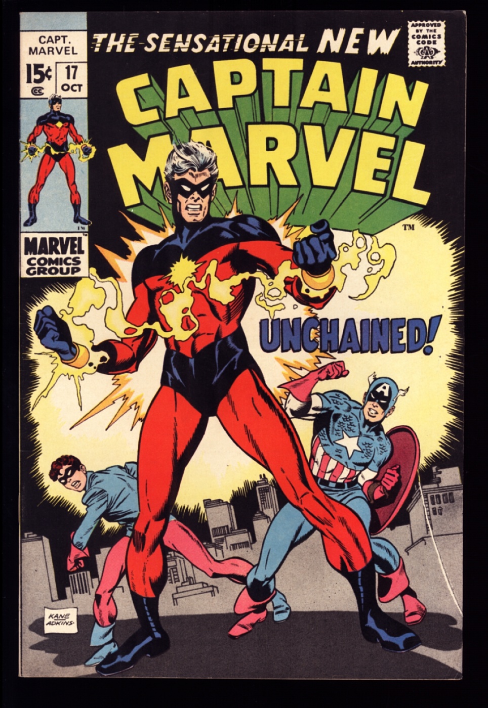 Captain Marvel #17 VF/NM (9.0) | DaleRobertsComics.com