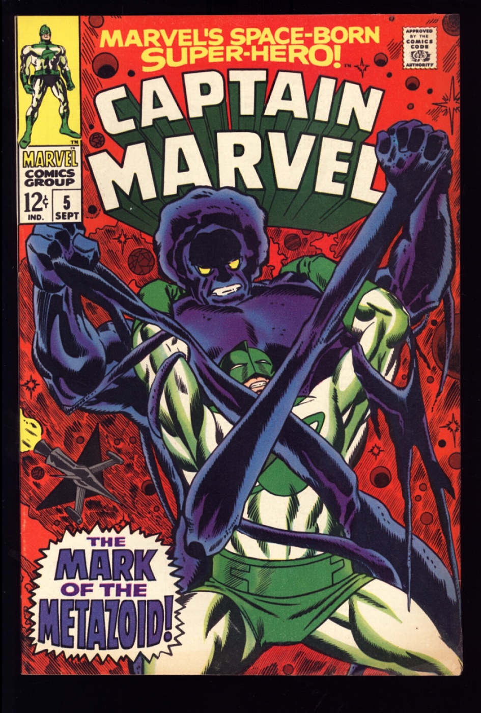 Captain Marvel #5 VF (8.0) | DaleRobertsComics.com