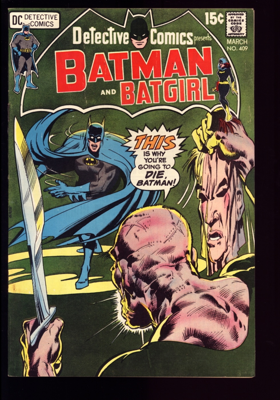 Detective Comics #409 VF (8.0) | DaleRobertsComics.com