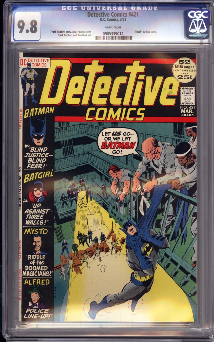 Detective Comics #421 CGC 9.8 | DaleRobertsComics.com
