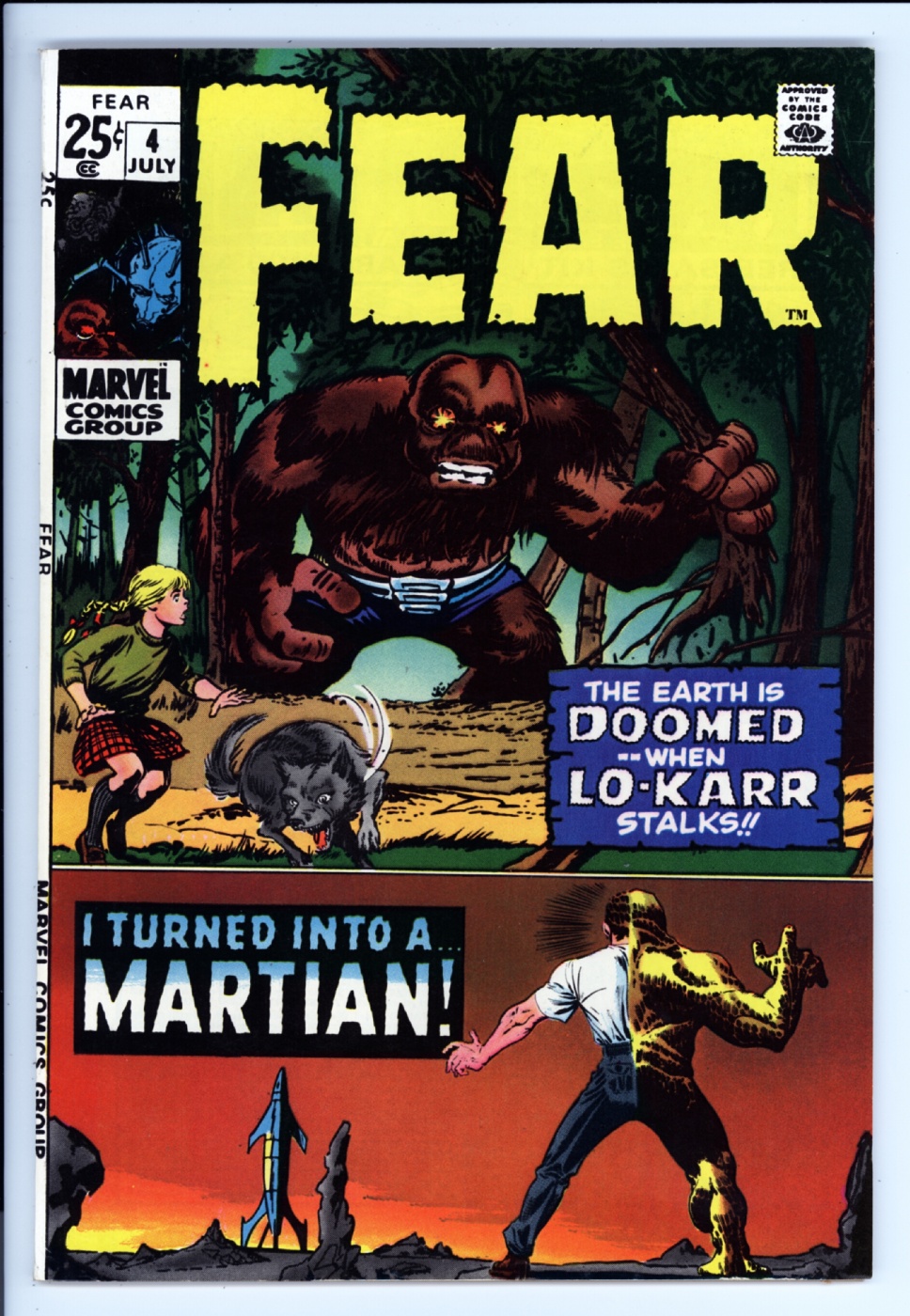 Fear #4 NM (9.4) | DaleRobertsComics.com