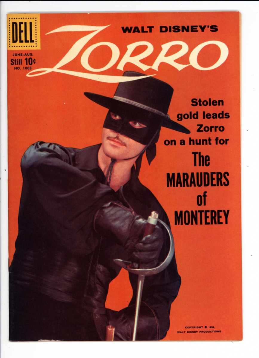Four Color #1003 (Overstreet File copy) (Zorro #5) VF (8.0 ...