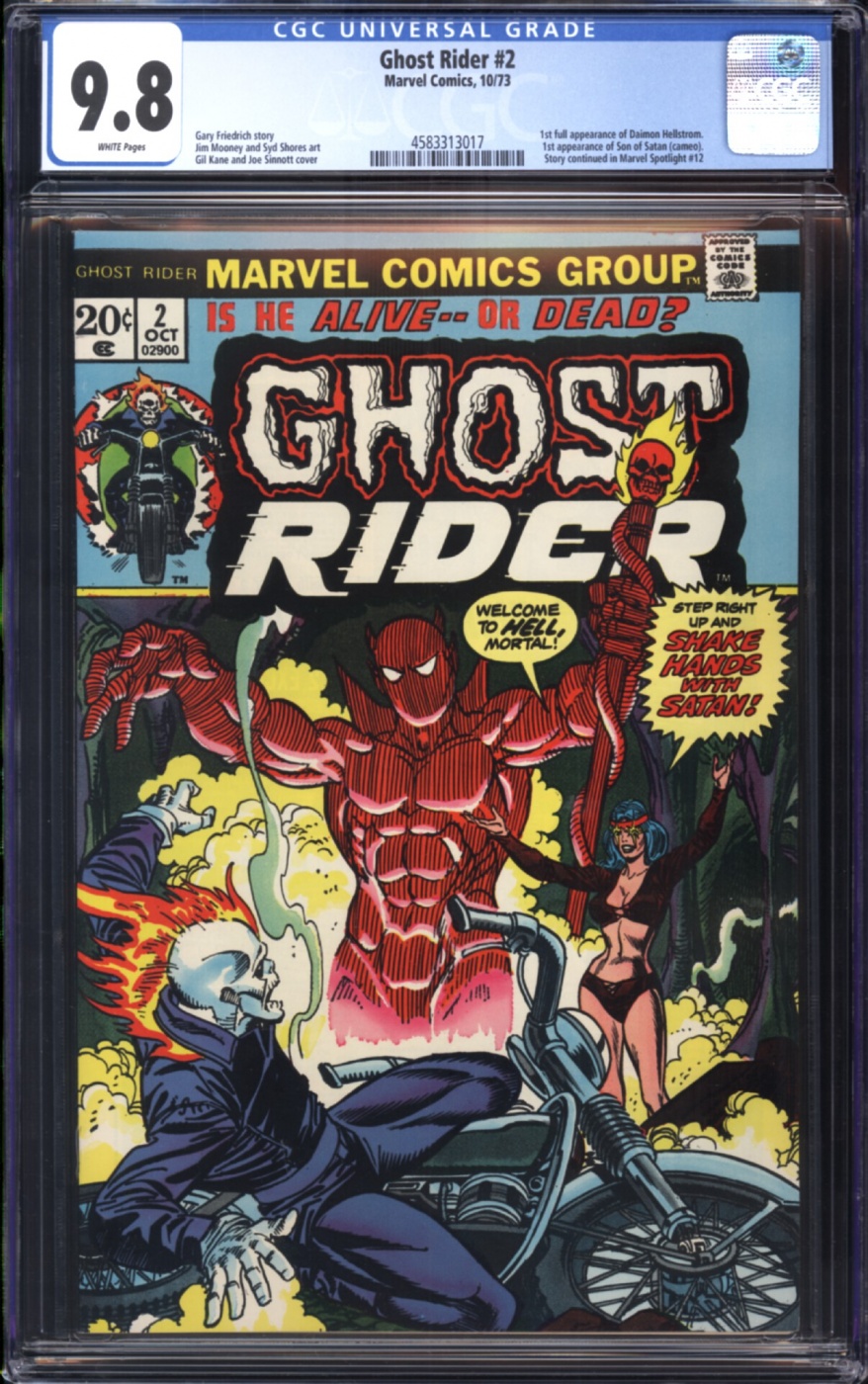 Ghost Rider #2 CGC 9.8 | DaleRobertsComics.com