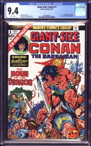Giant Size Conan #1 CGC 9.4 | DaleRobertsComics.com