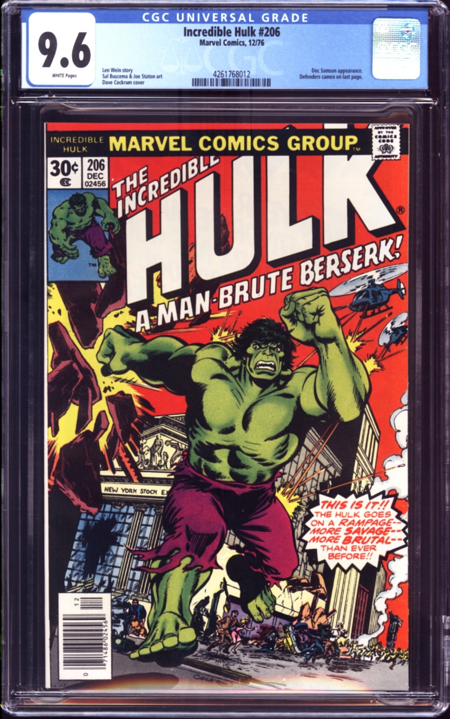 The Original Incredible Hulk Comic