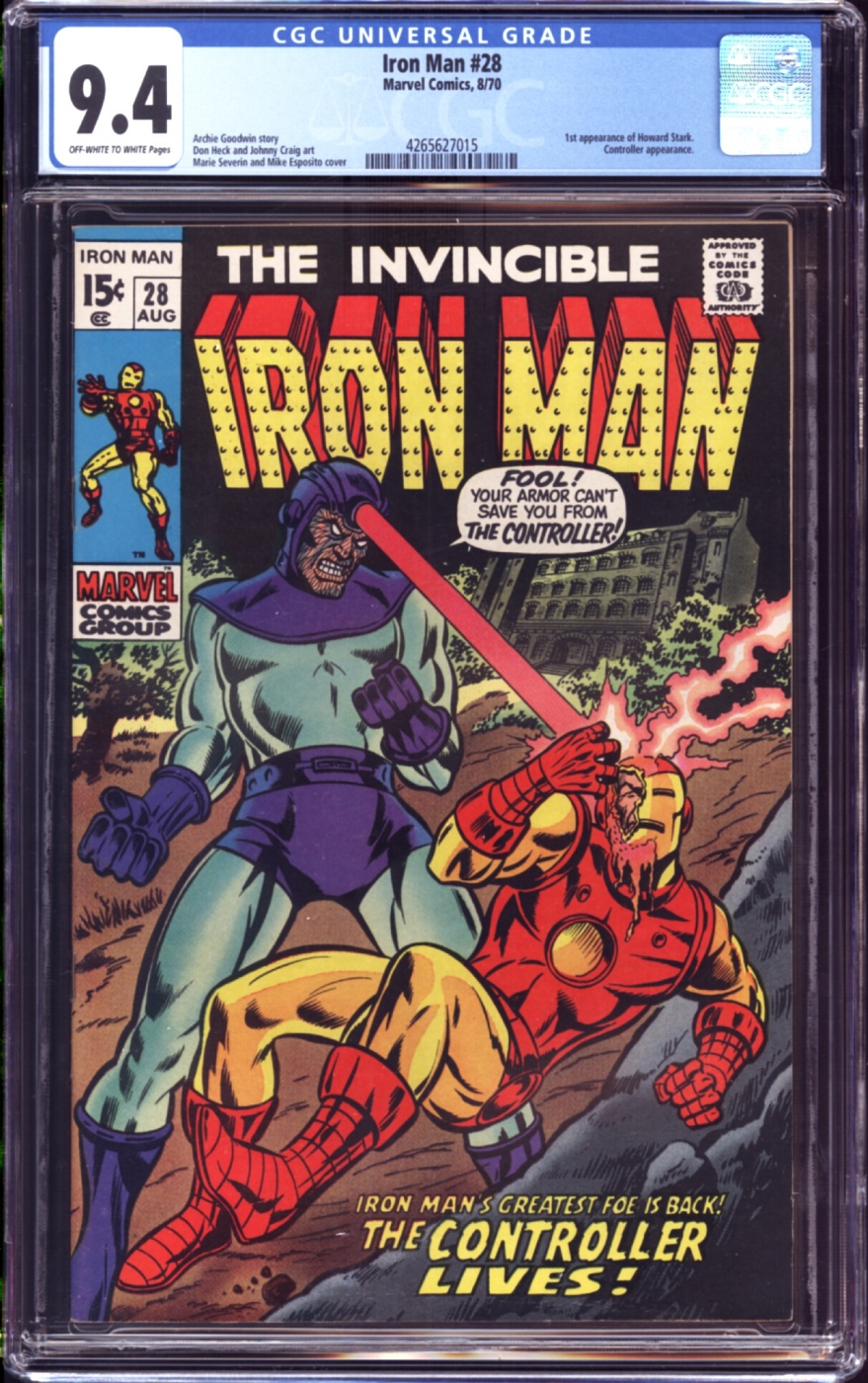 Iron Man Comic Art