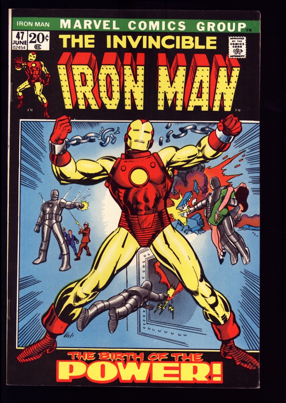 Original Iron Man Comic Cover