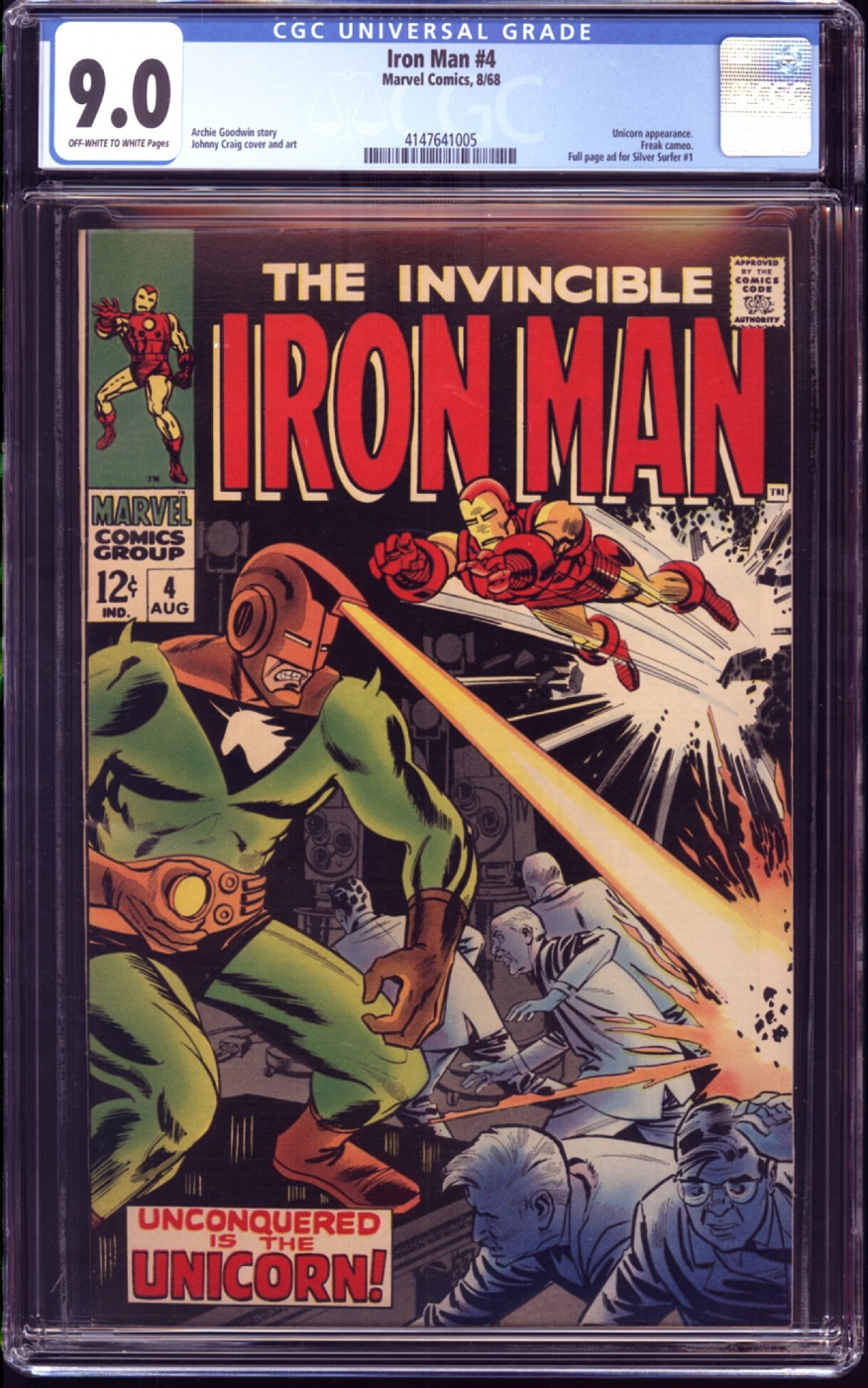Iron Man Comic Page