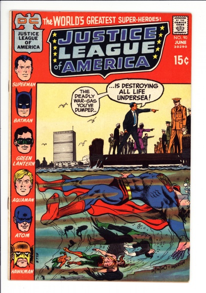 Justice League of America #90 VF/NM (9.0) | DaleRobertsComics.com