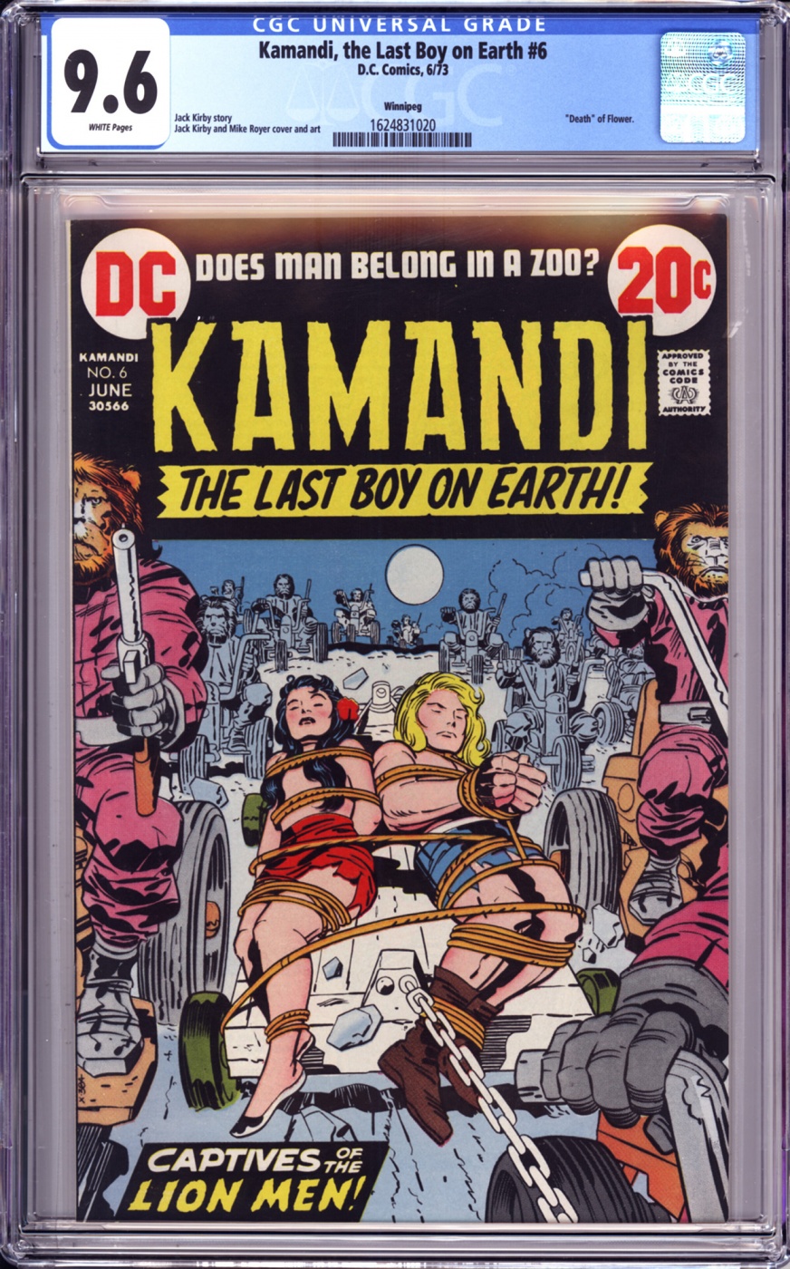Kamandi #6 (Winnipeg) CGC 9.6 | DaleRobertsComics.com