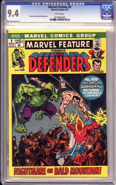 Marvel Feature #2 CGC 9.4 | DaleRobertsComics.com