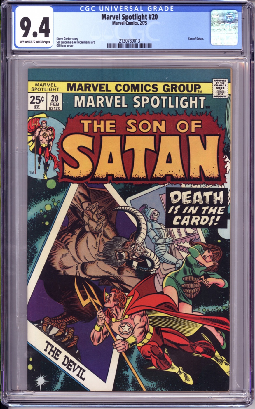 Marvel Spotlight #20 CGC 9.4 | DaleRobertsComics.com