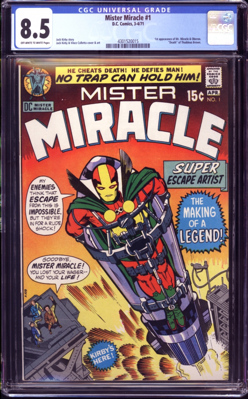 Mister Miracle Comic Book