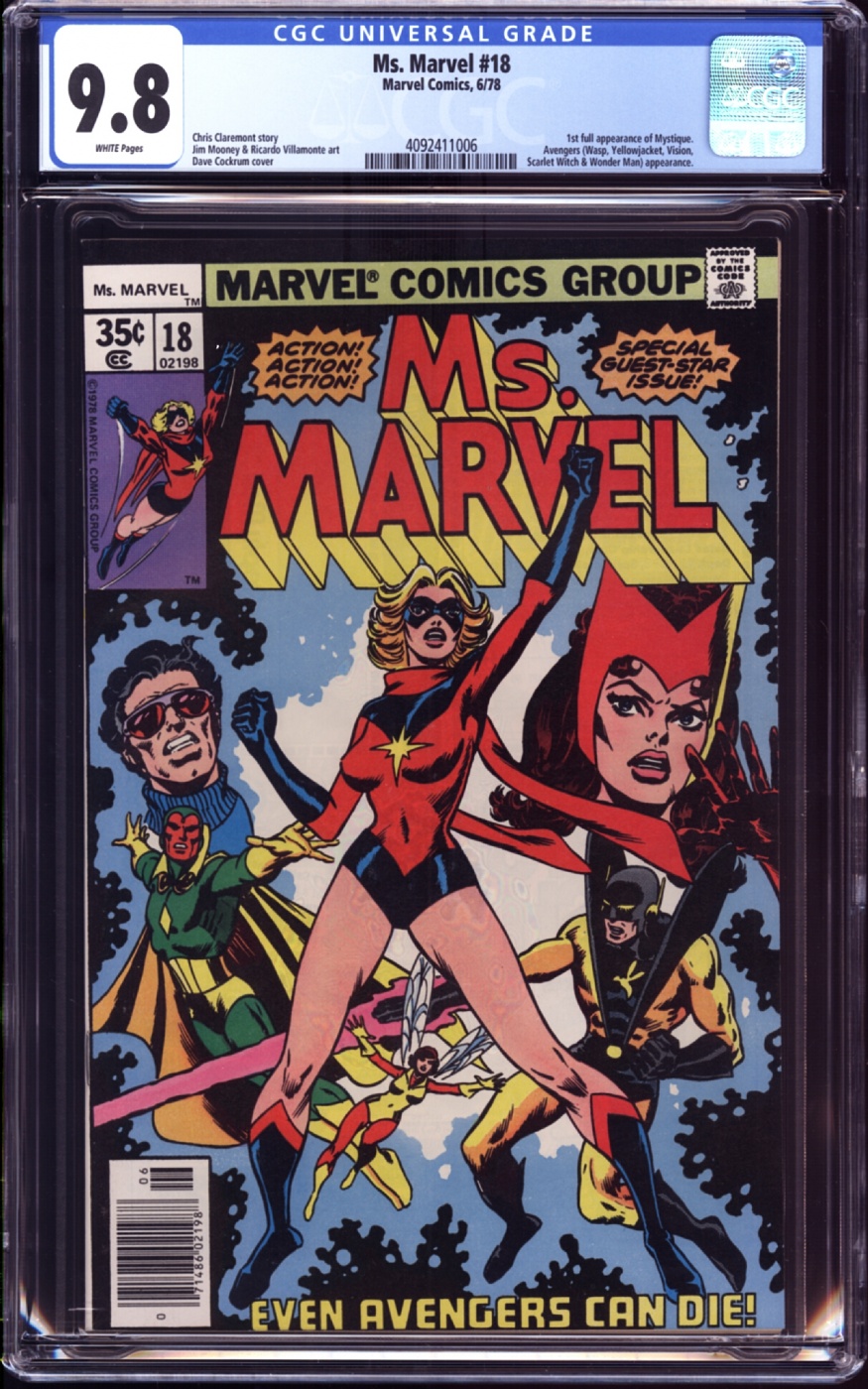Ms Marvel Comic Book Covers