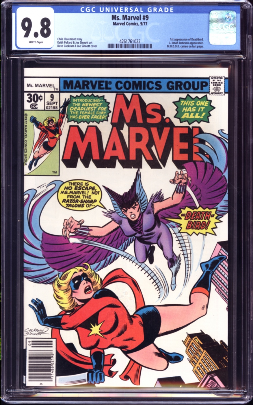 Ms. Marvel #9 CGC 9.8 | DaleRobertsComics.com