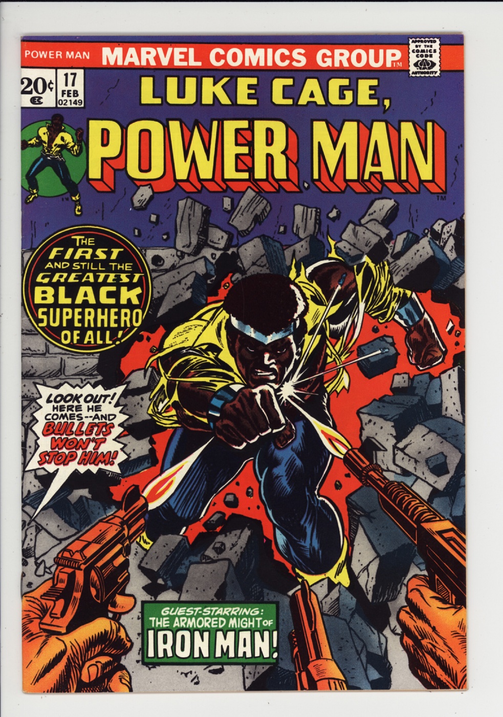 Power Man Superhero