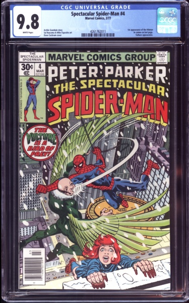 Spectacular Spider-Man #4 CGC 9.8 | DaleRobertsComics.com