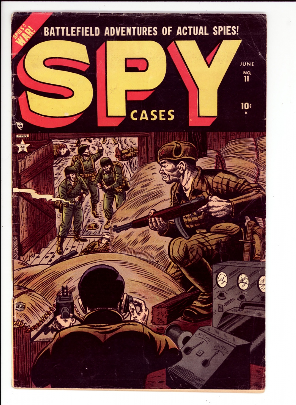 Spy Cases #11 VG (4.0) | DaleRobertsComics.com