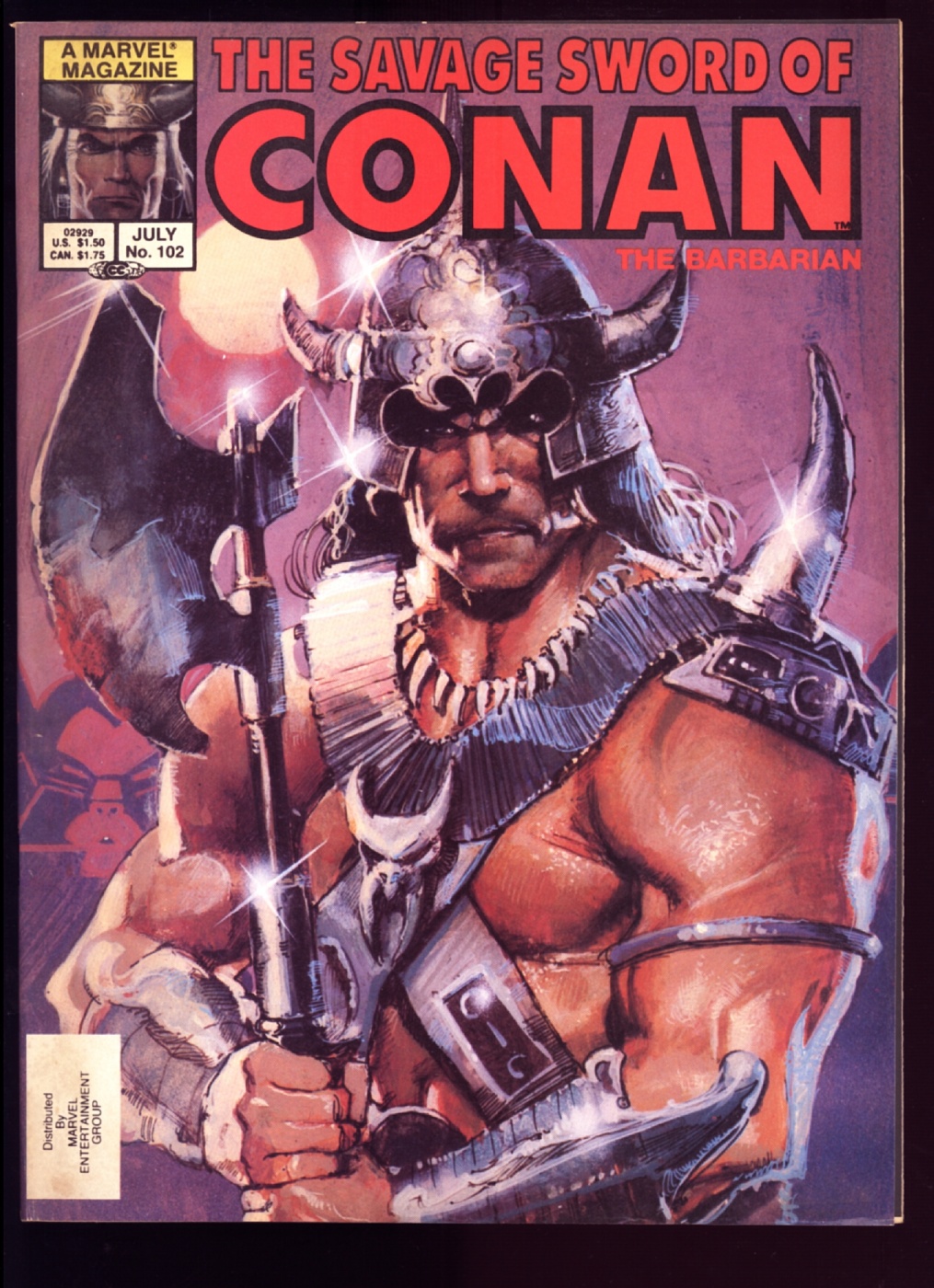 Savage Sword of Conan Magazine #102 VF (8.0) | DaleRobertsComics.com