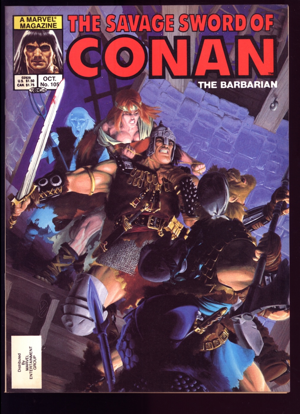 Savage Sword of Conan Magazine #105 NM- (9.2) | DaleRobertsComics.com
