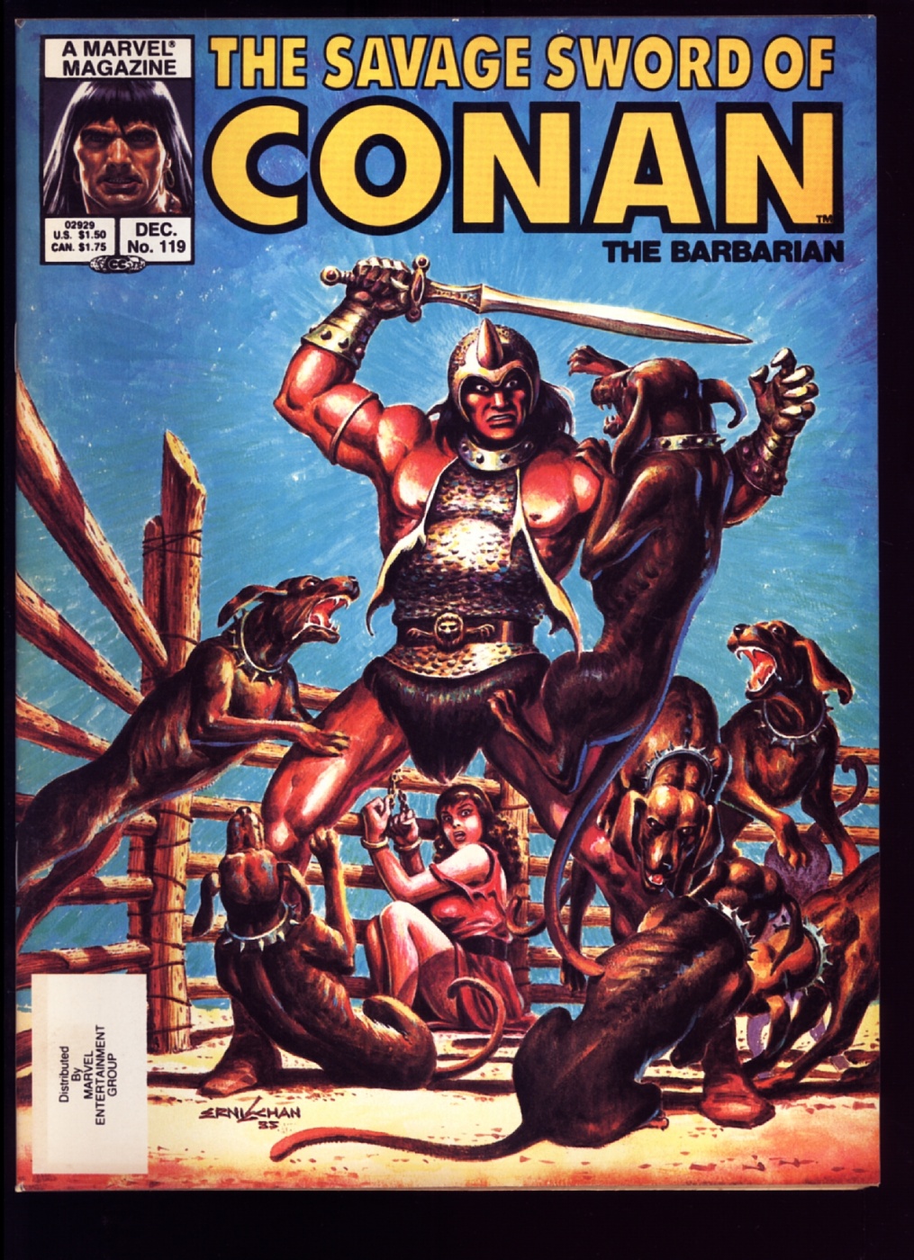 Savage Sword of Conan Magazine #119 VF (8.0) | DaleRobertsComics.com