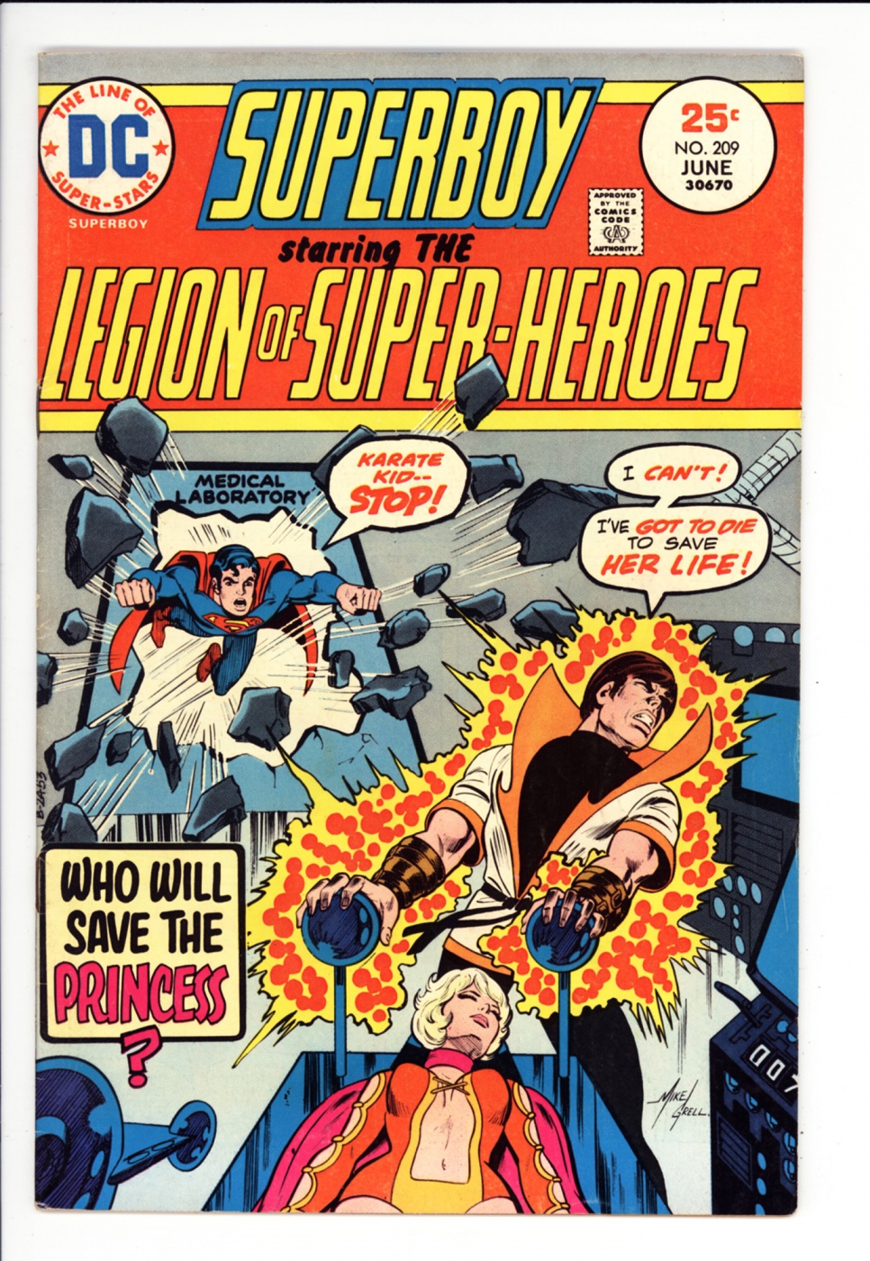 Superboy #209 VF (8.0) | DaleRobertsComics.com