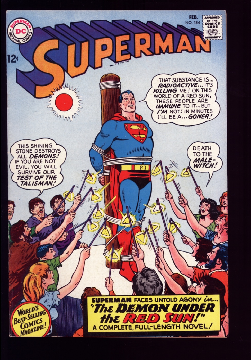 Superman #184 VF (8.0) | DaleRobertsComics.com