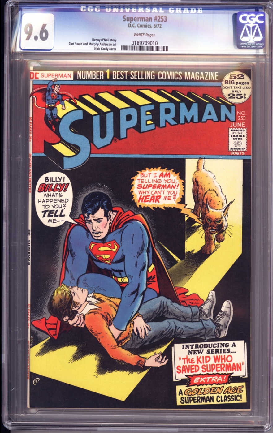 Superman Comic Book Covers