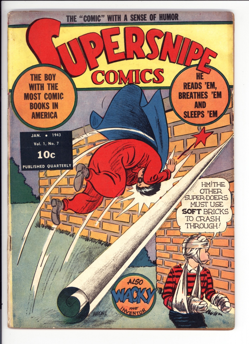 Supersnipe Comics #7 F (6.0) | DaleRobertsComics.com