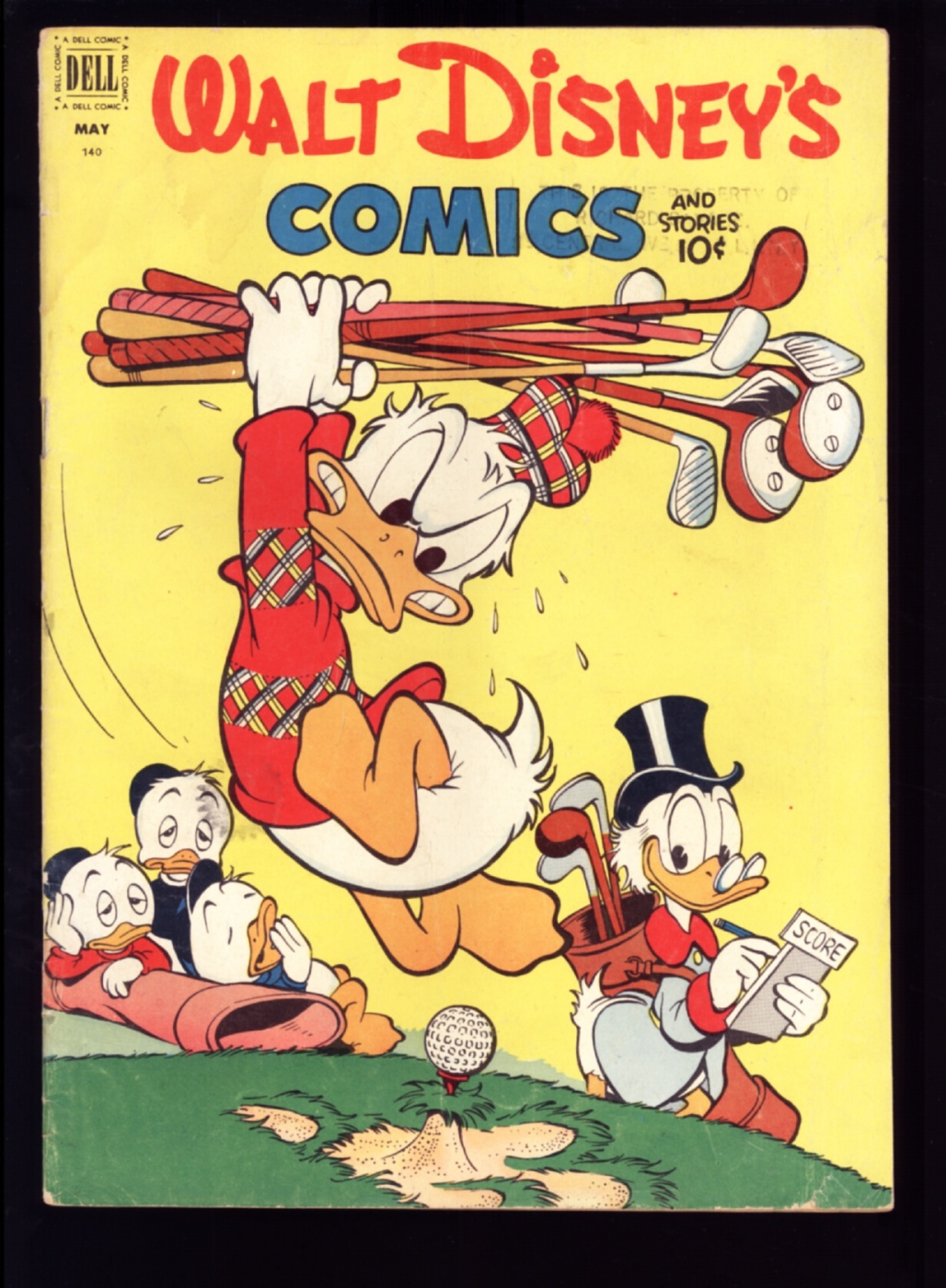 Walt Disney's Comics and Stories #140 VG- (3.5) | DaleRobertsComics.com