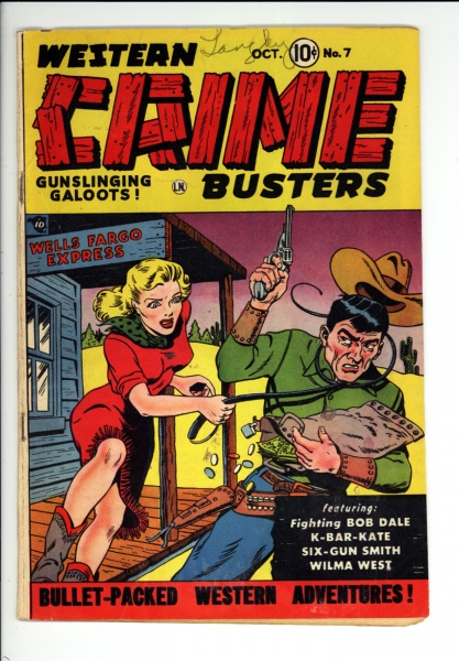 Western Crime Busters (1950 #7 VG/F (5.0) | DaleRobertsComics.com